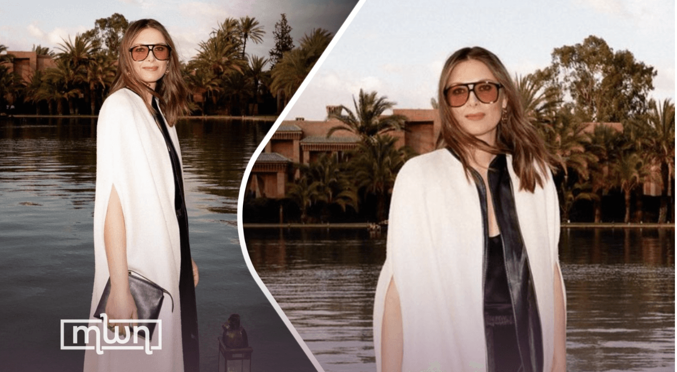 Maria Sharapova Dazzles in Moroccan-Inspired Cape at Marrakech Birthday ...