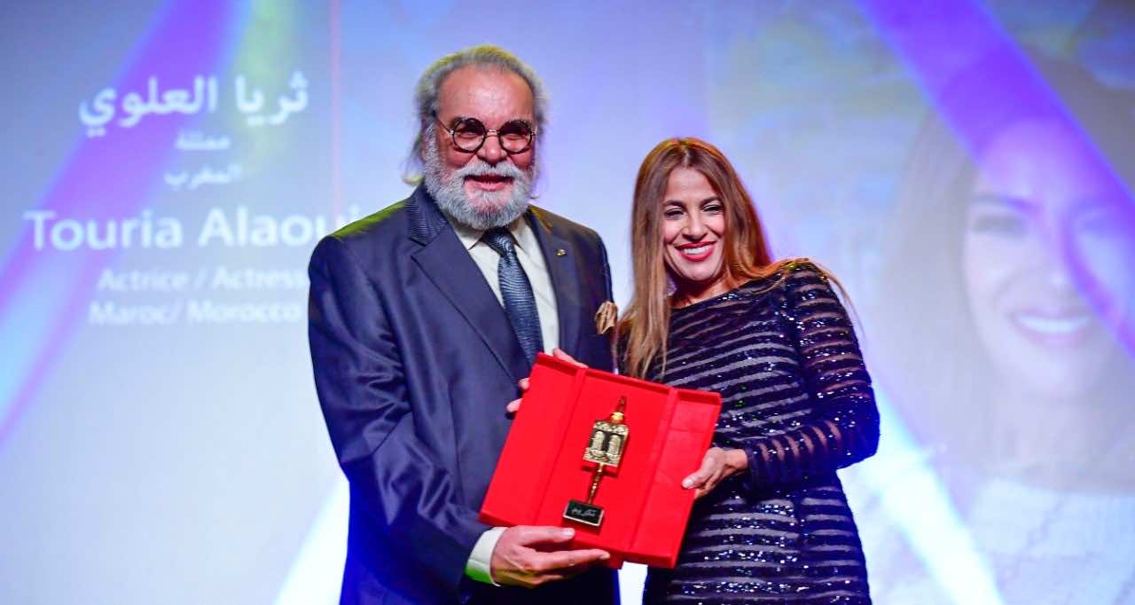 Moroccan Actress Touria Alaoui Honored at International Women Film Festival