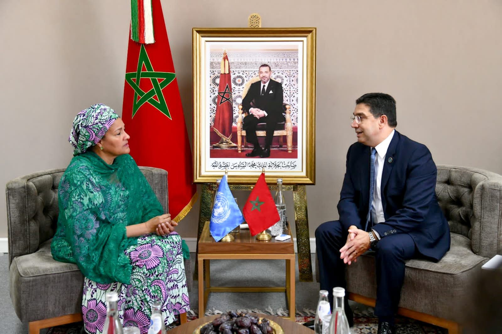 Moroccan Foreign Minister Hosts Foreign Officials at IMF-WBG Meetings ...