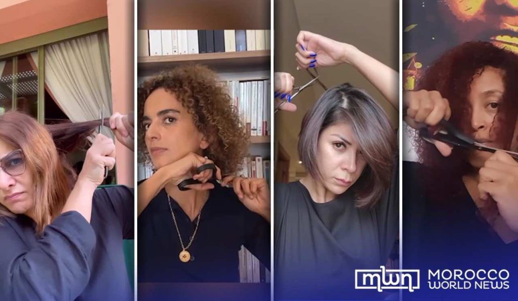 Moroccan Women Cut Hair In Solidarity With Mahsa Amini, Meriem