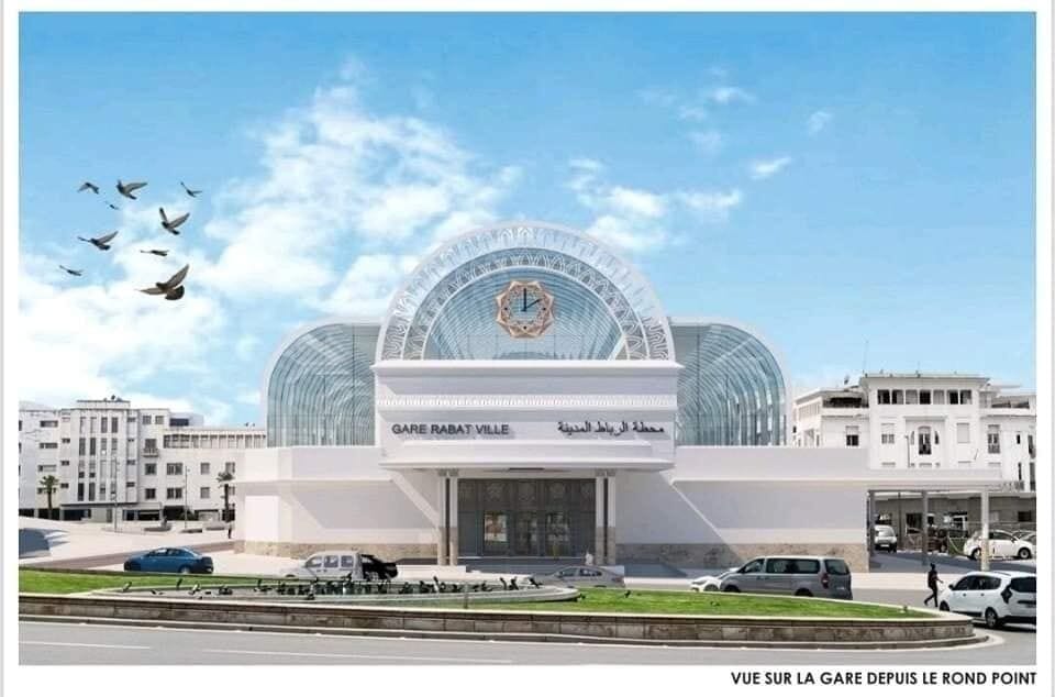 Morocco Unveils New Architectural Vision for Rabat Ville Train Station