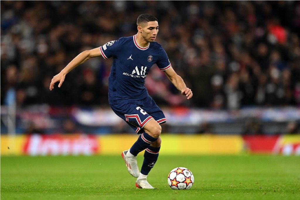 Morocco’s Achraf Hakimi Features in Champions League Top 10 Fastest ...