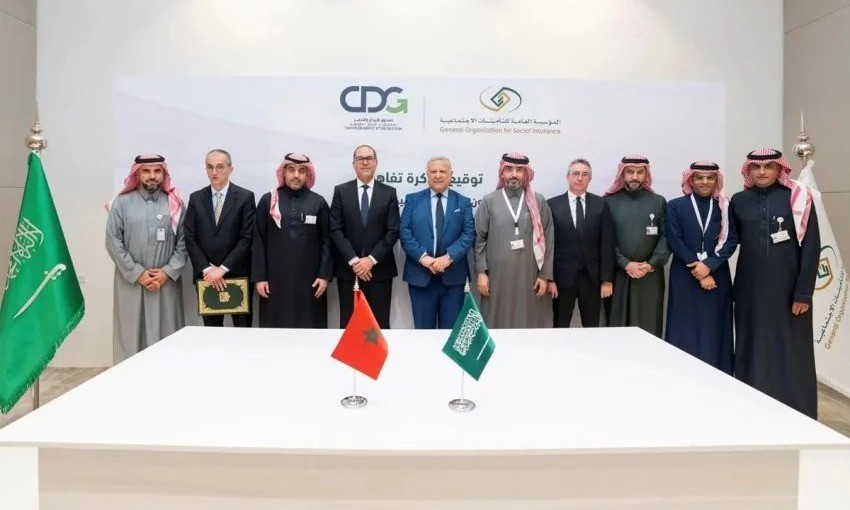Morocco’s CDG, Saudi Agency Partner to Boost Social Insurance Cooperation