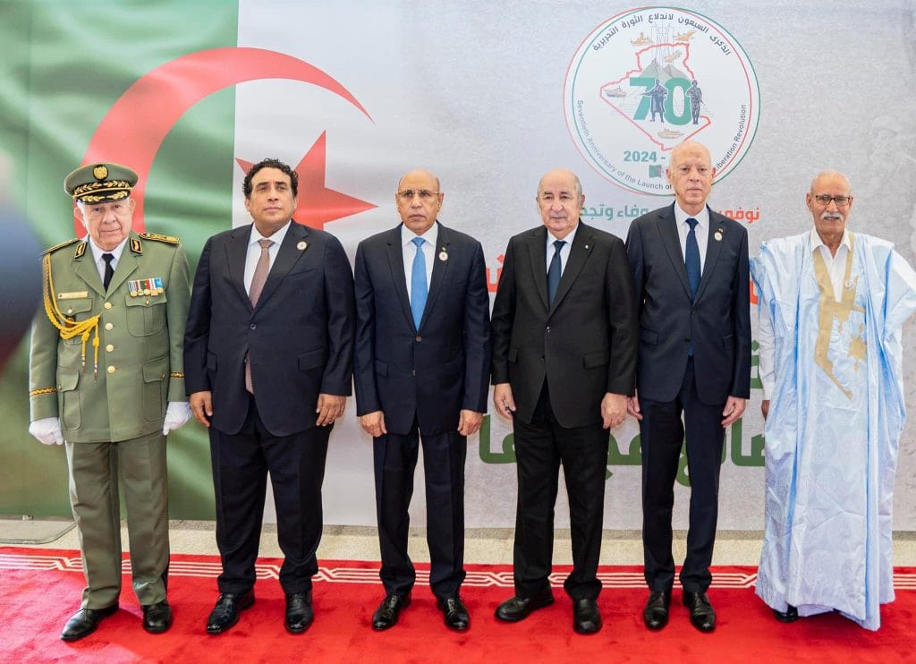 On 70th Anniversary of Revolution Morocco Helped, Tebboune Receives ...