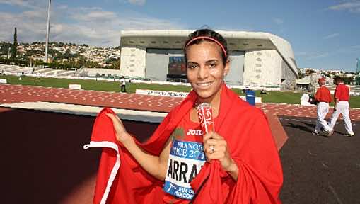 African Championships in Athletics: Moroccan Rabab Arafi Wins Silver in ...