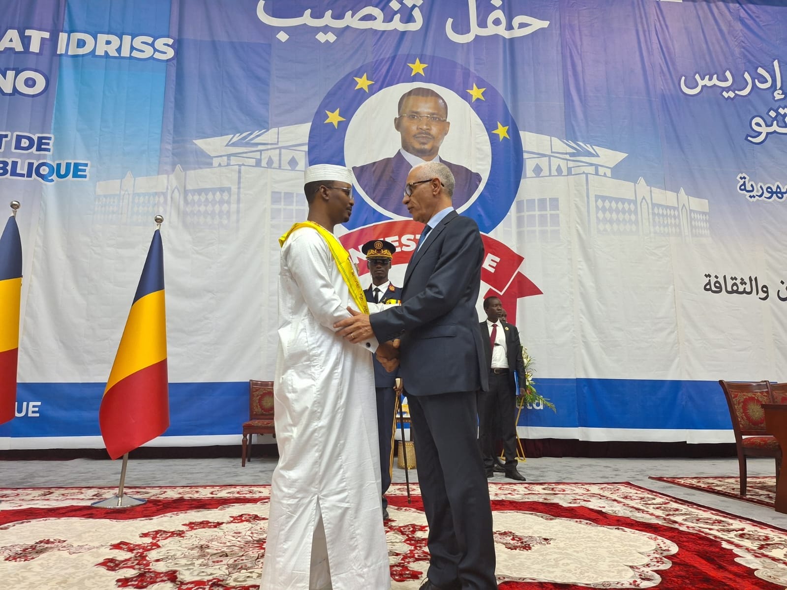 Rachid Talbi Alami Represents King Mohammed VI at Chad’s Presidential ...
