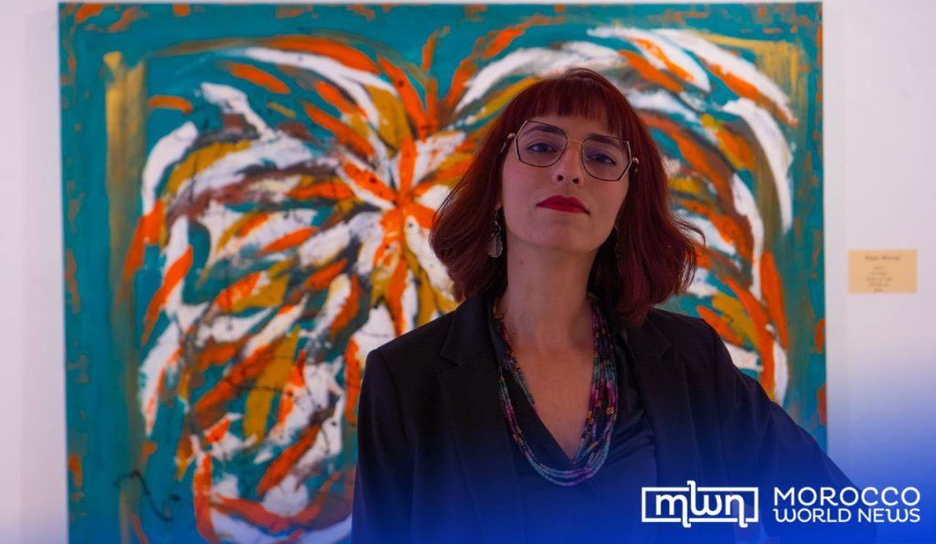 Self-Taught Moroccan Artist Hajar Lmortaji Shines in Abstract ...