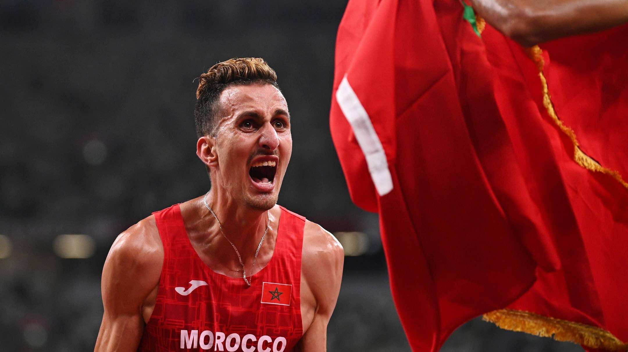 Soufiane El Bakkali Wins Morocco’s First Gold Medal in 3000M Steeplechase