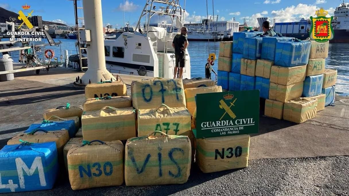 Spanish Guardia Civil, Morocco’s DGST Seize 4.7 tons of Hashish Near ...