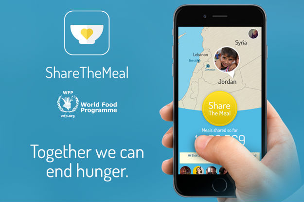 Feed Hungry Syrian Children with Mobile App “Share the Meal”