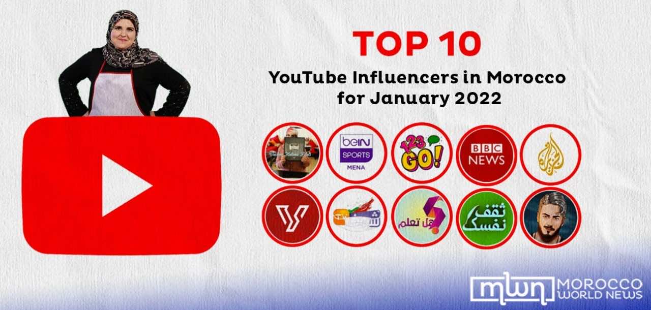 Top 10 YouTube Influencers in Morocco 2022