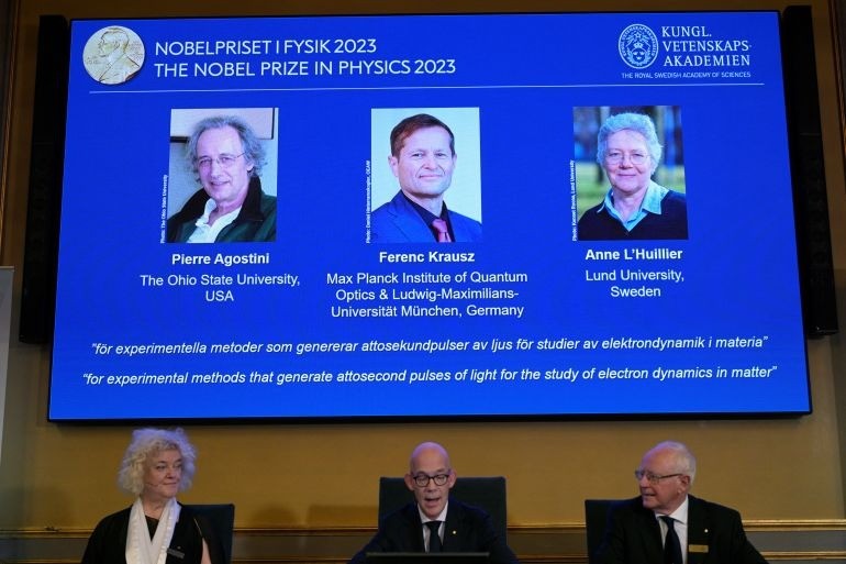 Trio Awarded 2023 Nobel Prize in Physics Awarded for Attosecond Pulse Breakthroughs