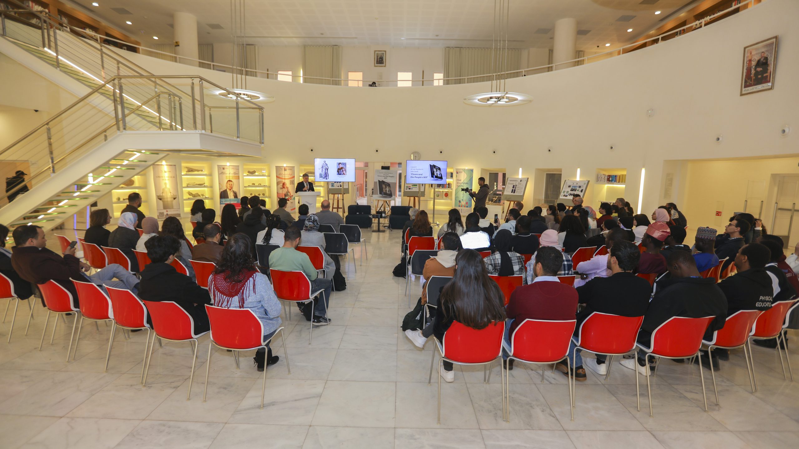 UM6P Hosts Launch Ceremony of Lex Paulson's Book ‘Cicero and the People ...