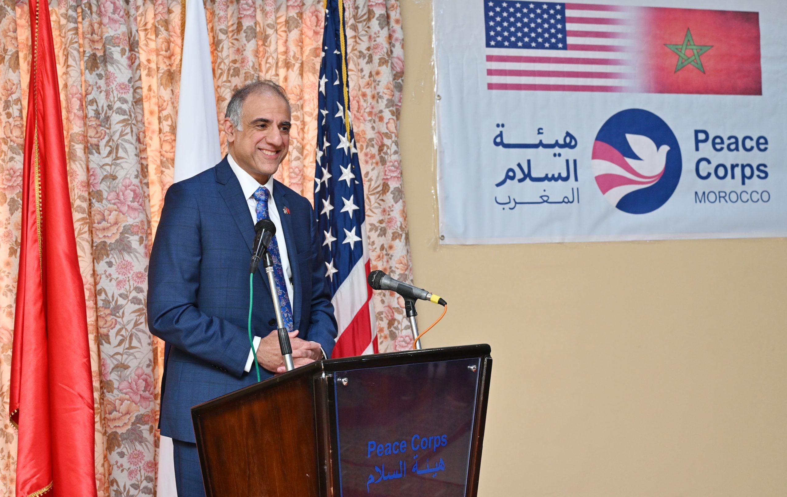 US Ambassador Swears-In 64 New Peace Corps Volunteers in Morocco