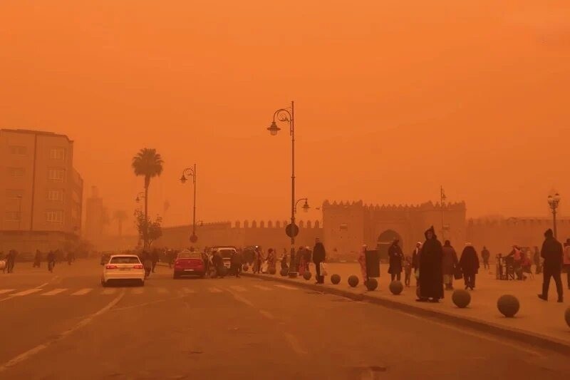 Weather Alert: Wind, Dust Storms to Continue Until Sunday in Moroccan ...