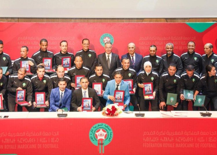 Moroccan Referees Receive FIFA International Badges in Special Ceremony