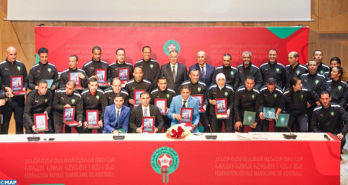 Moroccan Referees Receive FIFA International Badges in Special Ceremony