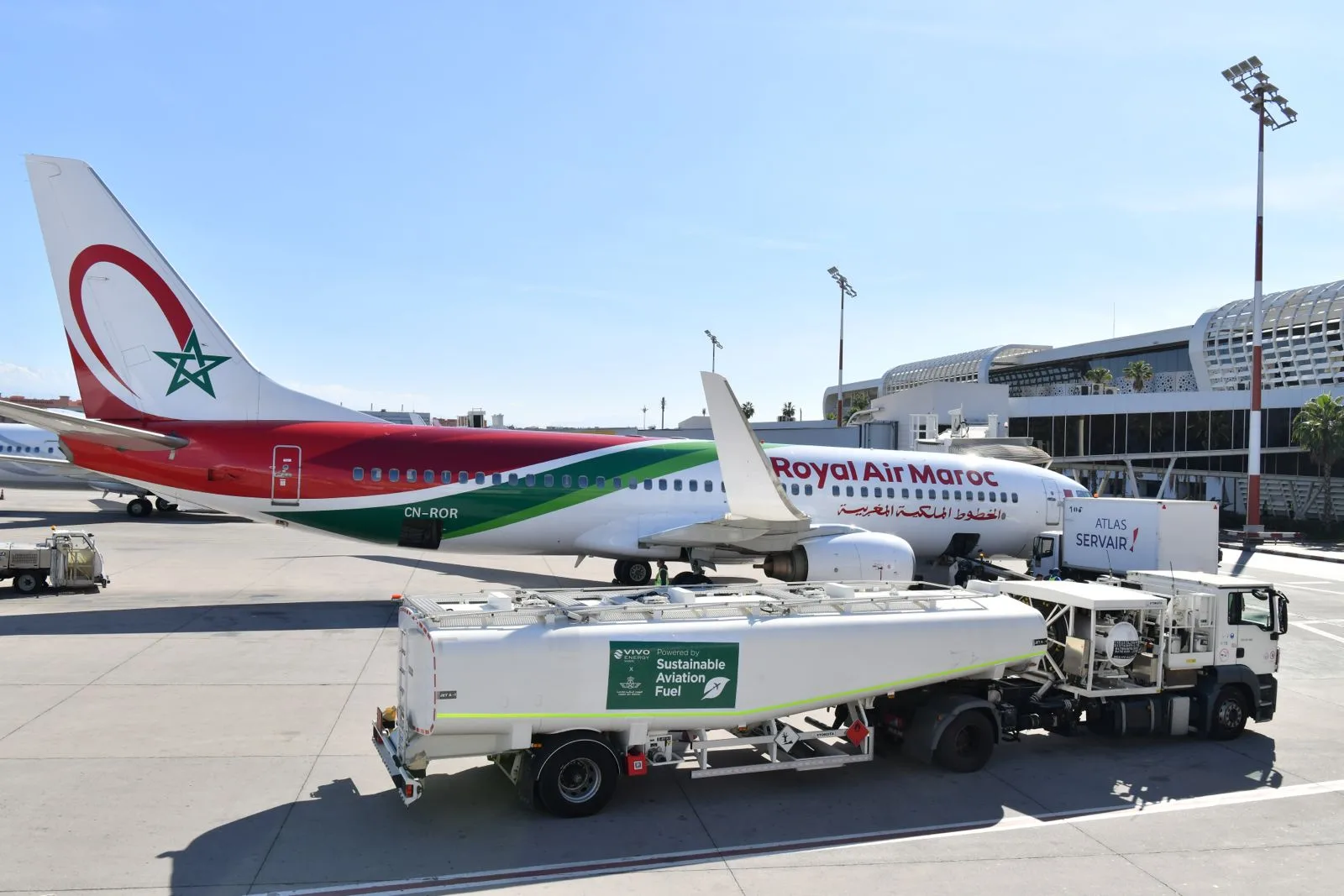 Royal Air Maroc, Vivo Energy Launch 1st Morocco-Europe Flight with ...