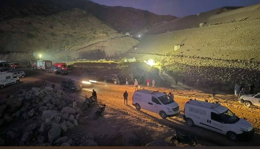 Five Workers Killed in Tunnel Explosion at Mokhtar Soussi Dam