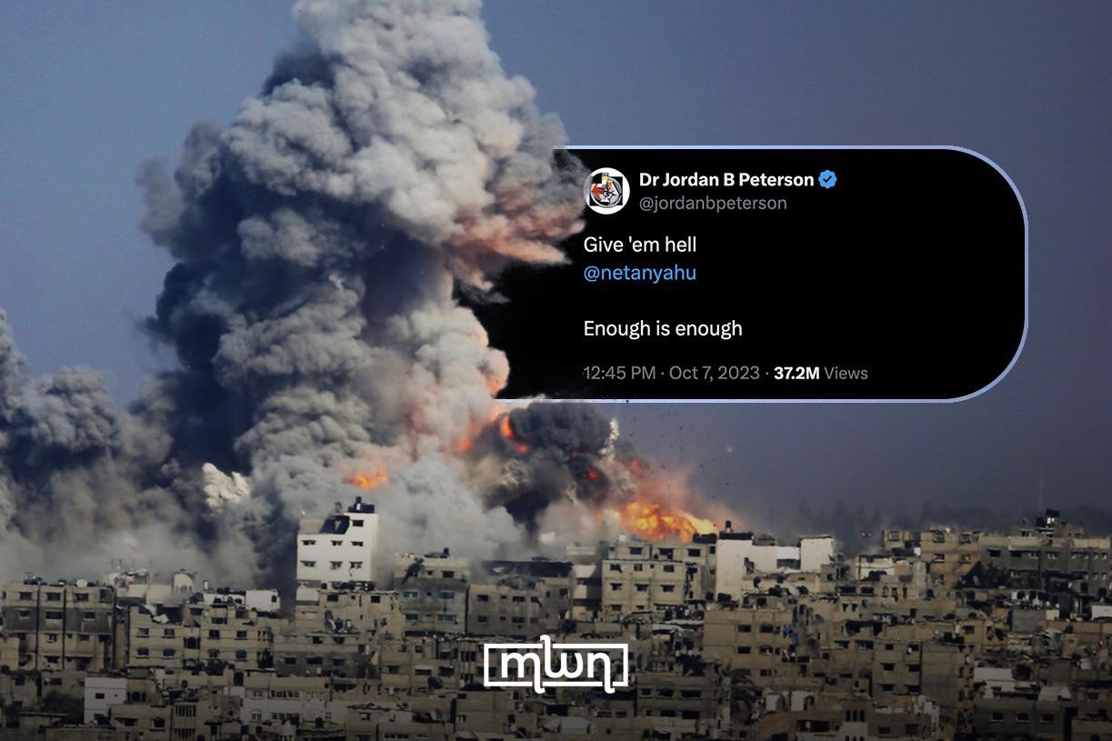 ‘Give Them Hell’: Jordan Peterson’s Shameful Stoop to Zionist Propaganda