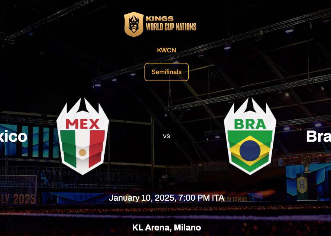 Kings World Cup Nations: When, How to Watch Brazil vs Mexico