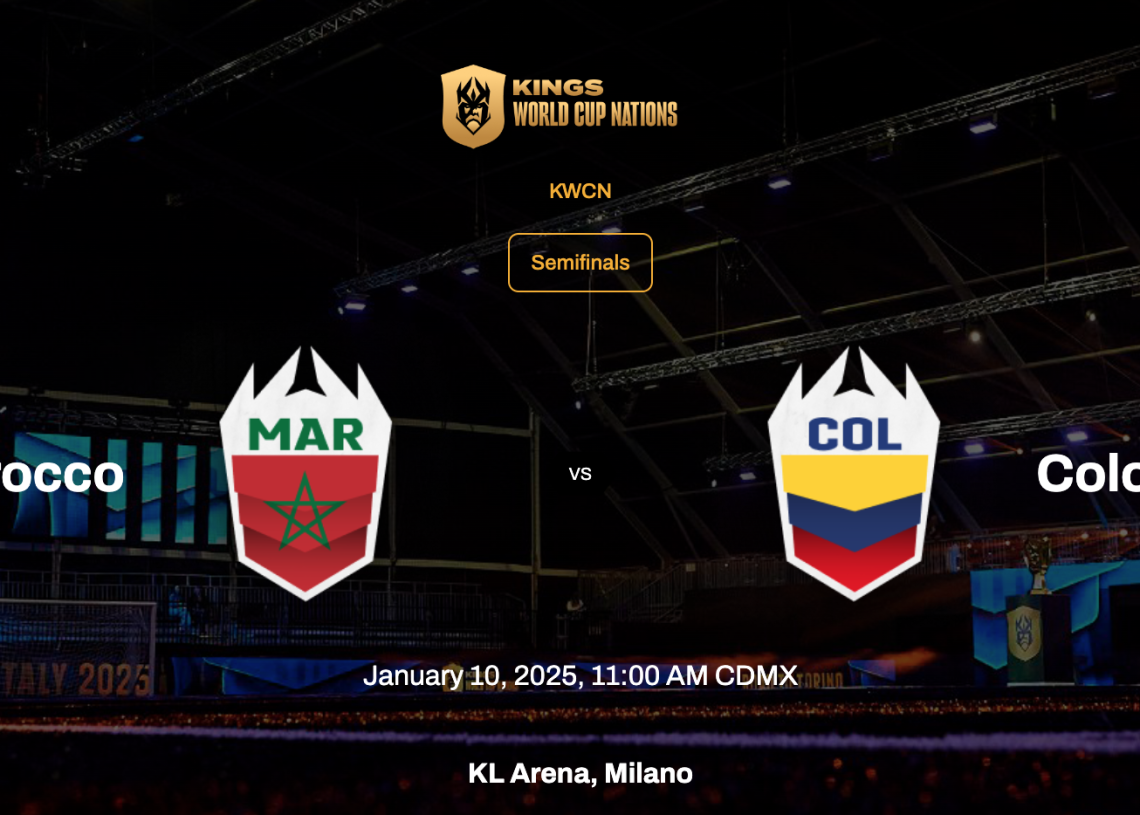 Kings League World Cup Nations: When, How to Watch Morocco vs Colombia