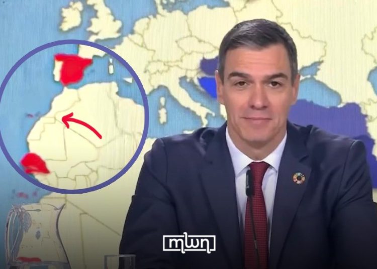 Spain Sparks Outrage Over Divided Moroccan Map Behind PM Sanchez