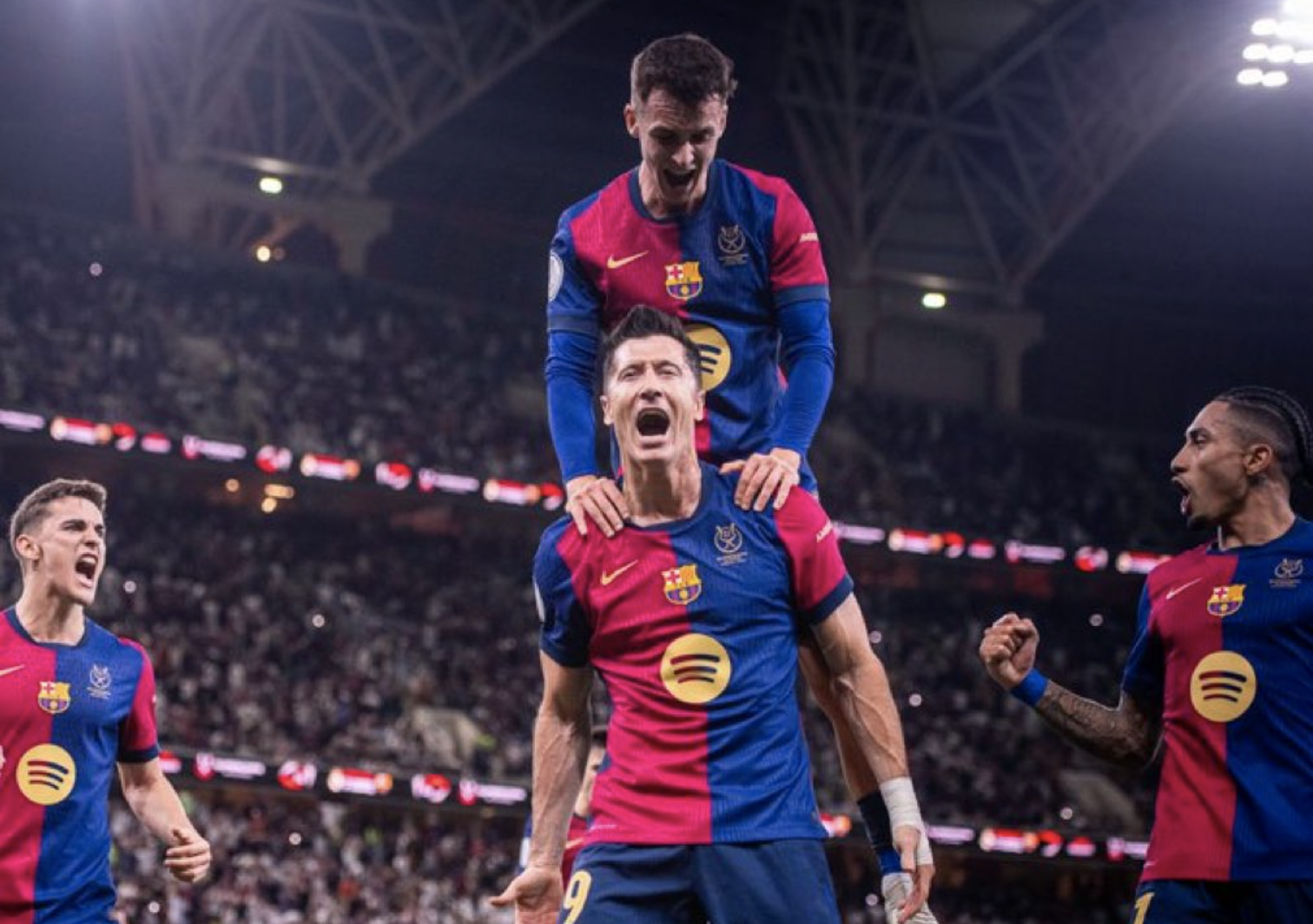 Thrilling Clasico: FC Barcelona Wins Supercopa Final, Claims Record ...