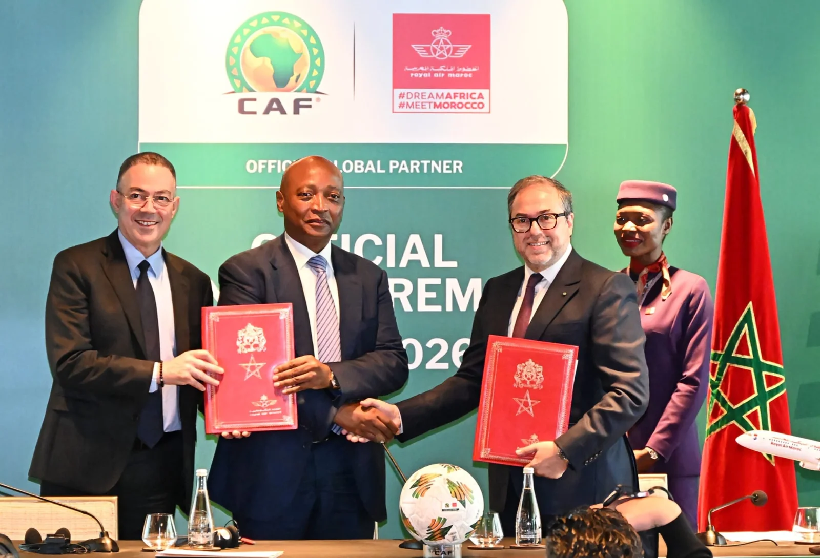 CAF Names Royal Air Maroc Official Partner For AFCON 2025, WAFCON 2024