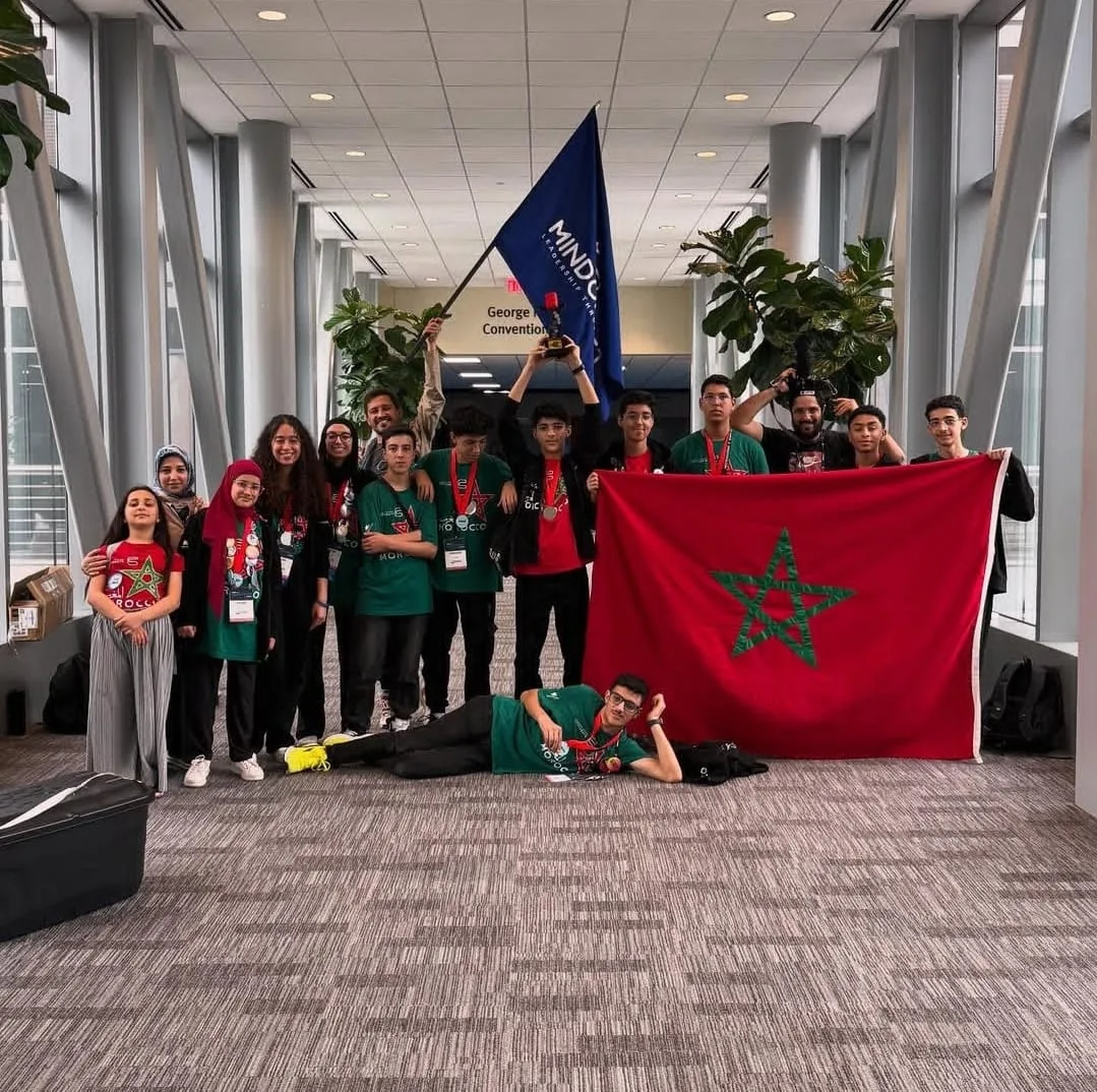 Moroccan Team Wins Peer Award at World Robotics Championship
