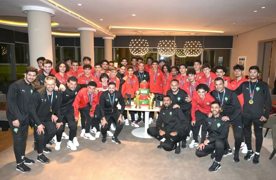 Morocco’s FRMF Salutes U17 National Team After Historic Title Win ...