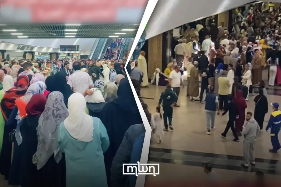 Poor Crowd Management at Mohammed V Airport