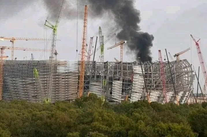 Seats Catch Fire in Moulay Abdellah Stadium Amid Renovation Ahead of ...