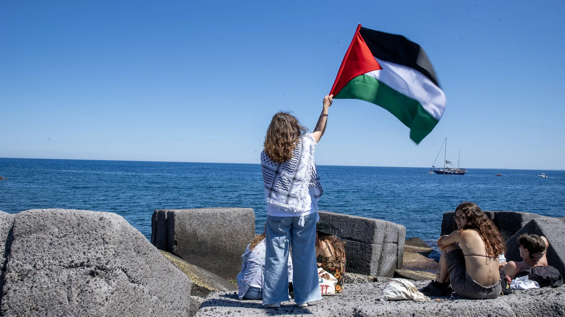 Freedom Flotilla Sets Sails for Gaza to Protest Israel’s Genocide