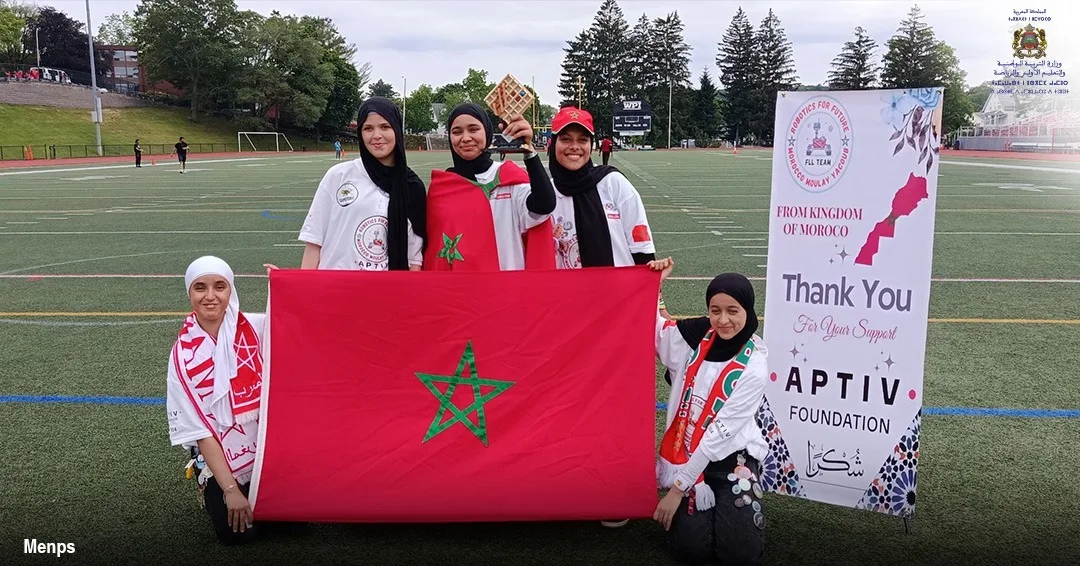 Moroccan High School Robotics Team Wins First Place at US Global ...