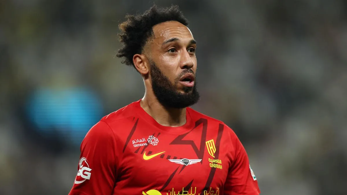 Aubameyang Leaves Saudi League’s Al Qadsiah FC