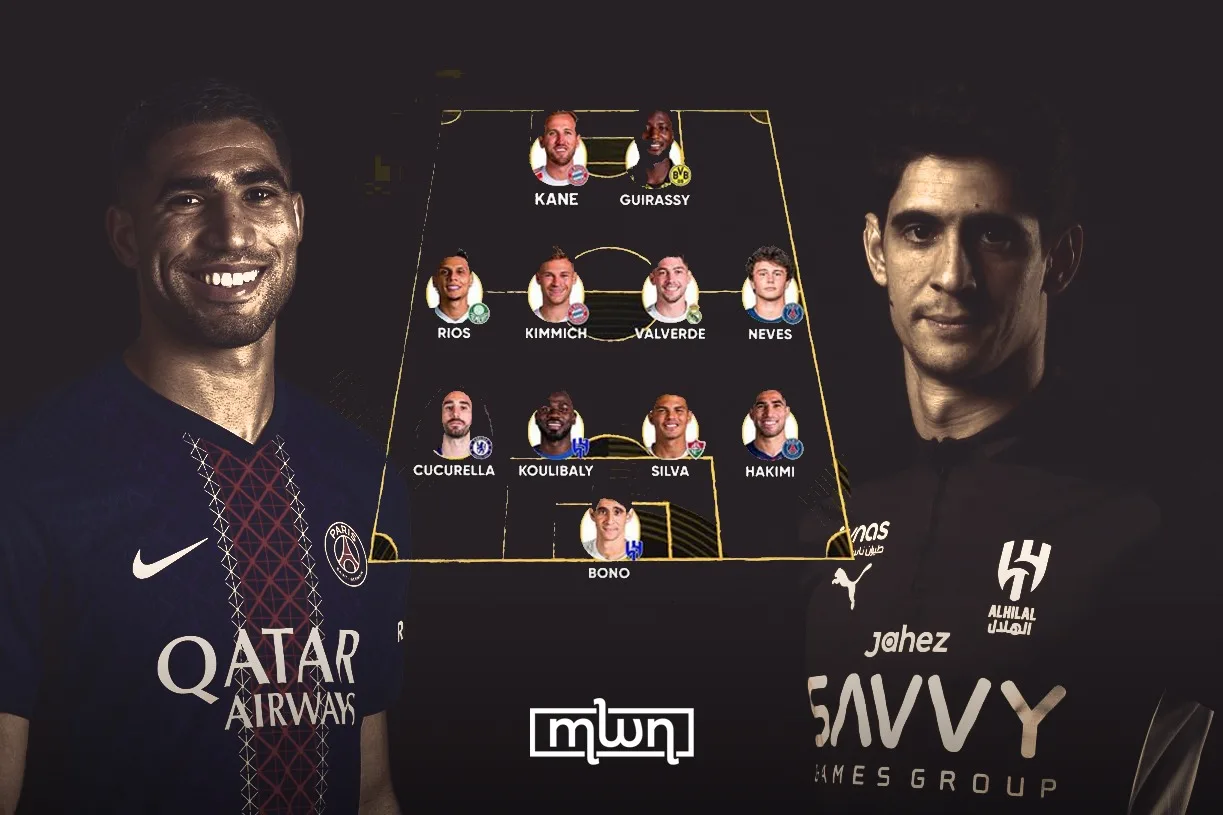 Hakimi and Bounou Named in Club World Cup Best XI
