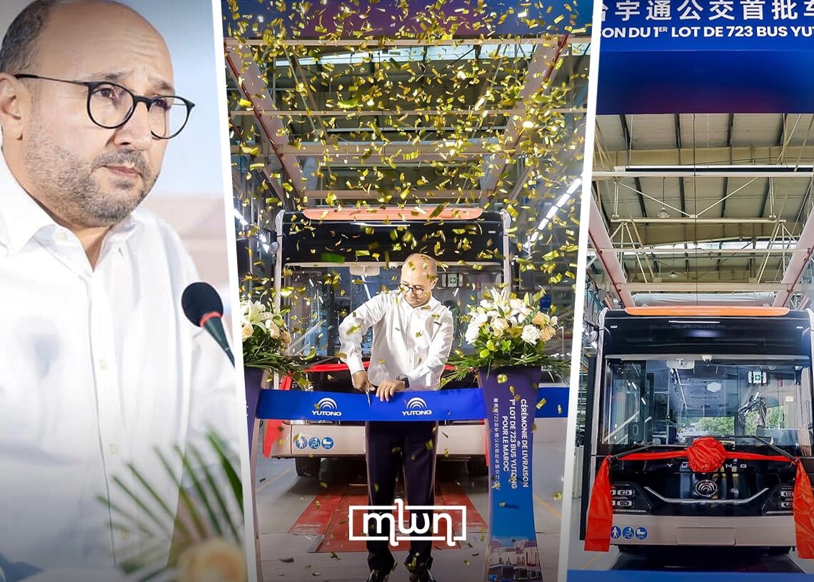 Morocco Receives 723 Chinese Yutong Buses Ahead of AFCON 2025
