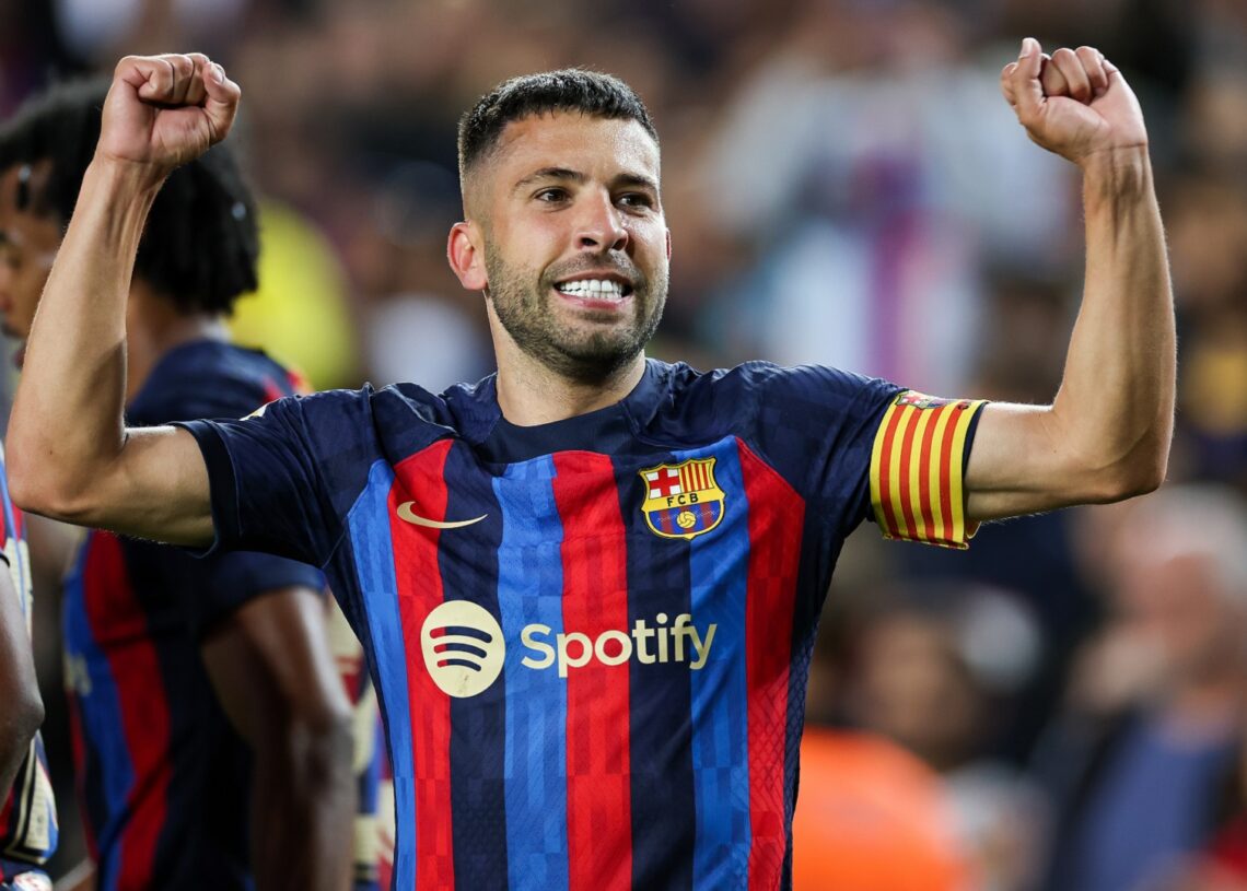Former Barcelona Player Jordi Alba Announced his Retirement