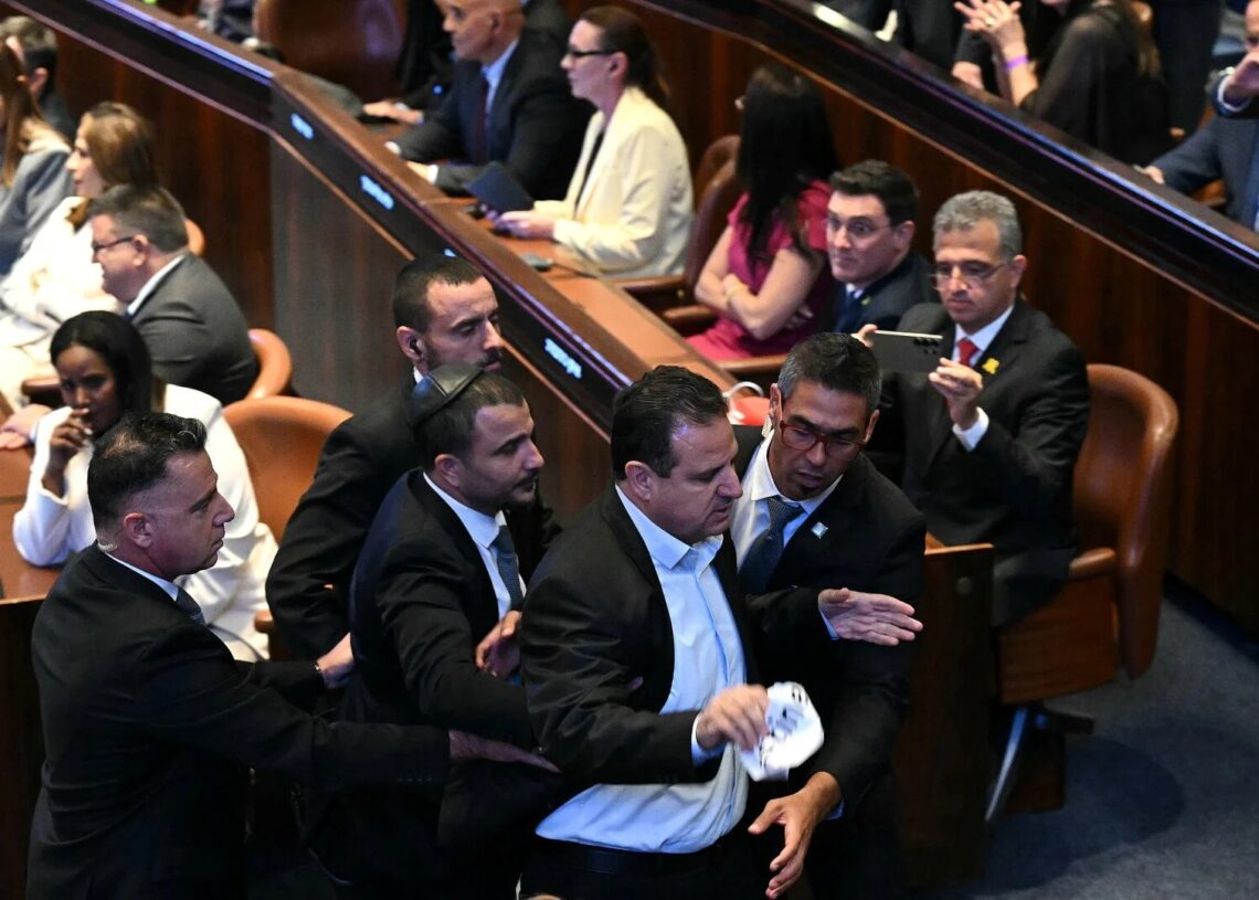Israeli MPs Removed from Knesset for Demanding Palestinian State During ...