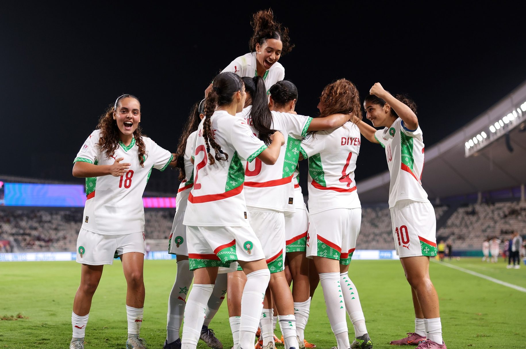 Morocco U17 Women Qualify for World Cup Knockout Stage