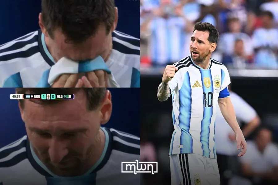 Lionel Messi Breaks Down in Tears After Hat-Trick Sinks Algeria at ...